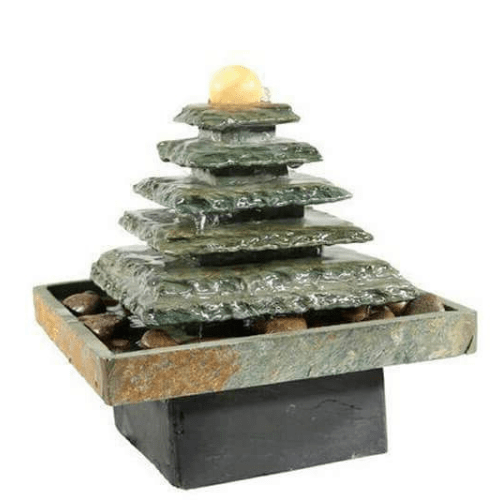 Natural rock stone Pyramid Table to Fountain – Nature Square